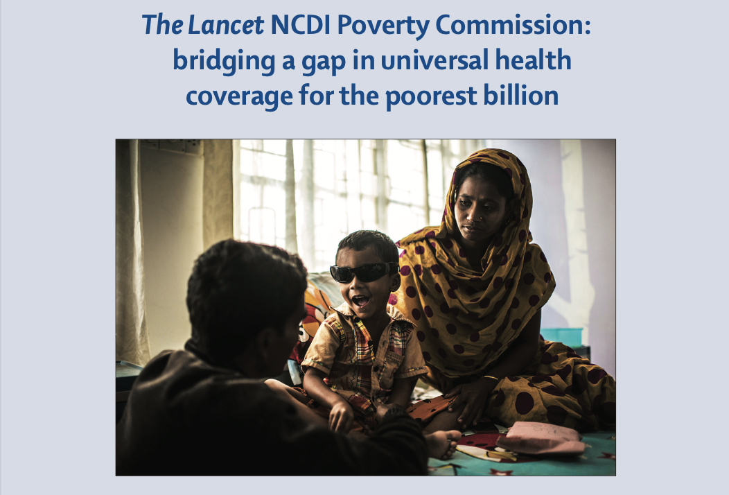 The Lancet NCDI Poverty Commission: bridging a gap in universal health ...
