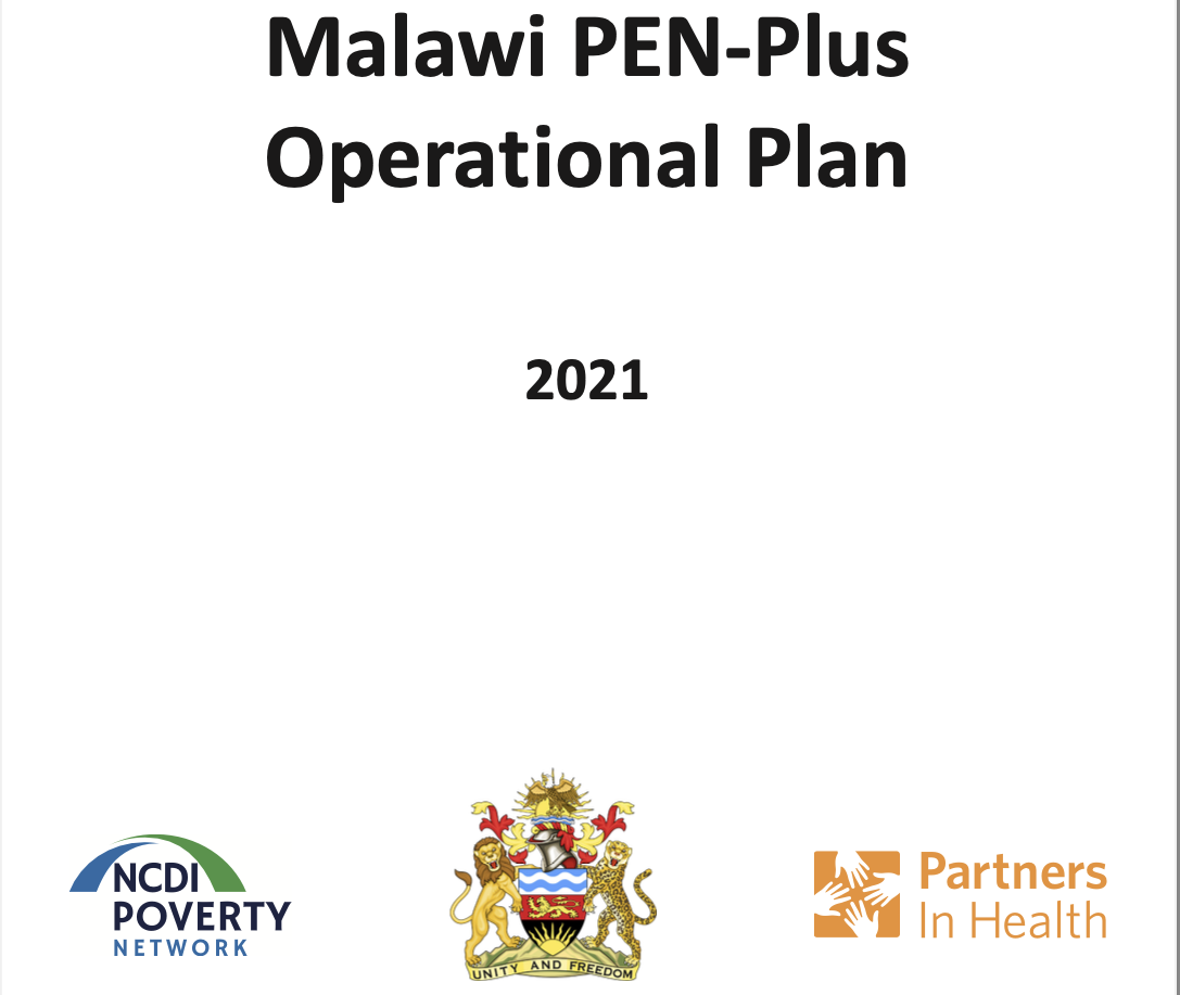 Malawi PEN-Plus Operational Plan - Center for Integration Science